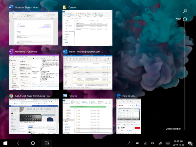 Windows 10 Task View | Mission Computers
